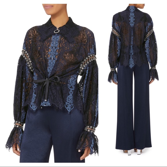 Jonathan Simkhai | Jackets & Coats | New Jonathan Simkhai Lariat Lace ...